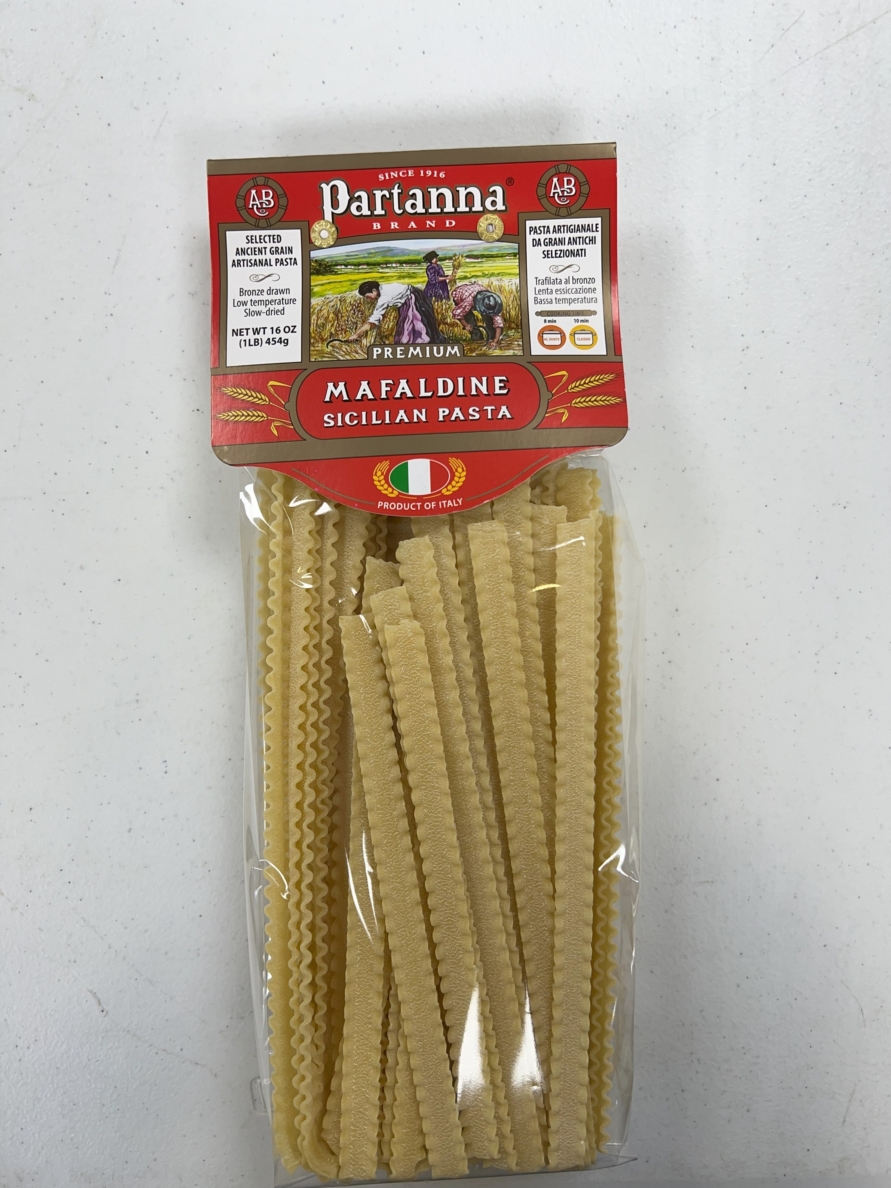 Mafaldine Sicilian Pasta | Sabra Farm